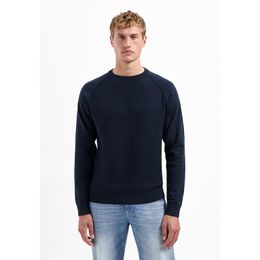 NO EXCESS Herren NO EXCESS V-Ausschnitt-Pullover &raquo; Waffelstrickpullover&laquo; XL