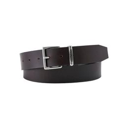 Levi's Levi's Herren Lederg&uuml;rtel &raquo;FLAT KEEPER BELT&laquo; mit Metallschnalle braun