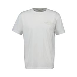 Gant Herren T-Shirt &raquo;REG TONAL SHIELD SS T-SHIRT&laquo; Stickerei, Rundhals, regular fit wei&szlig; L