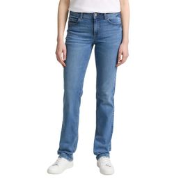 Tom Tailor Damen Tom Tailor Straight-Jeans &raquo;Alexa - Straight&laquo; in 5-Pocket-Form blau 26, L&auml;nge 30