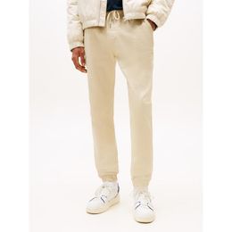 Tommy Jeans Herren Stoffhose &raquo;TJM AUSTIN JOG&laquo; Mit Kordelzug beige 34, L&auml;nge 32