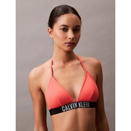 Calvin Klein Swimwear Damen Triangel-Bikini-Top &raquo;TRIANGLE-RP&laquo; mit Logo-Unterbrustband M (38), N-Gr