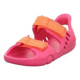 Superfit M&auml;dchen Badesandale &raquo;SPLASH-S WMS: M&laquo; Wassersandale mit Klettverschluss, Gr&ouml;&szlig;enschablone zum Download pink 27