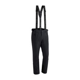Maier Sports Herren Skihose &raquo;Anton slim&laquo; Herren Schneehose mit Hosentr&auml;gern, wind/wasserdicht, Slim Fit schwarz 106, Langgr&ouml;&szlig;en