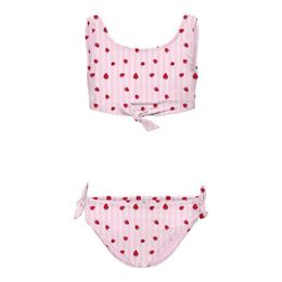 Kids Only M&auml;dchen KIDS Only Bustier-Bikini &raquo;KOGBEACH KNOT BIKINI SET ACC&laquo; Set, 2 Stk. mit dekorativen Knoten 158/164, N-Gr