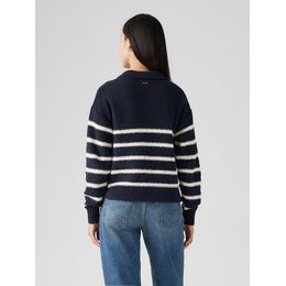 Levi's Levi's Pullover in Dunkelblau/ Wei&szlig; - 56% | Gr&ouml;&szlig;e S | Damen-pullover-cardigans