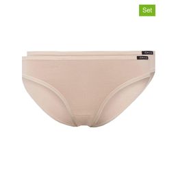 Skiny 2er-Set: Slips in Beige - 30% | Gr&ouml;&szlig;e 42 | Damen-unterteile