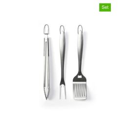 Sauter 3tlg. Edelstahl-Grillbesteck-Set - 54% | Kuechenhelfer