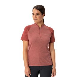Vaude Damen Vaude Funktionsshirt &raquo;WOMEN'S TAMARO HZ SHIRT IV&laquo; f&uuml;r Radsport und Outdoor-Aktivit&auml;ten, leicht k&uuml;hlend, geruchshemmend rot