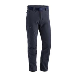 Maier Sports Herren Funktionshose &raquo;Oberjoch Therm&laquo; Winter-Outdoorhose, wattiert und elastisch blau 27, Kurzgr&ouml;&szlig;en