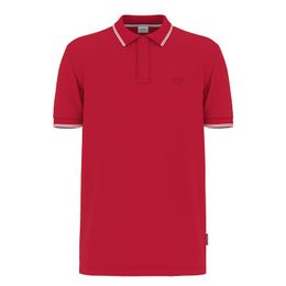 JOOP! Joop Jeans Herren Poloshirt &raquo;Agnello&laquo; mit Streifen rot S