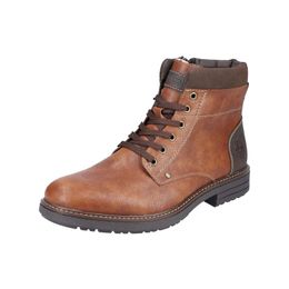 Rieker Herren Schn&uuml;rstiefelette &raquo; Stiefelette Lederimitat&laquo; braun 46