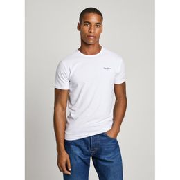 Pepe Jeans Herren Rundhalsshirt wei&szlig; M