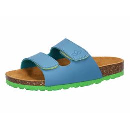 Lico Jungen Pantolette &raquo;Pantolette Bioline Velcro Kids&laquo; blau 27