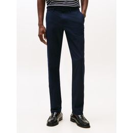 Tommy Hilfiger Herren Chinohose &raquo;DENTON KNIT TECH&laquo; Straight Fit, Baumwollstretch blau 36, L&auml;nge 32