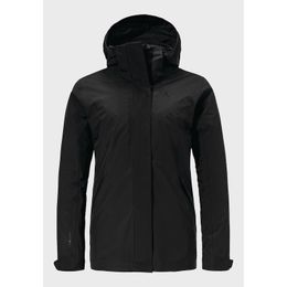 Sch&ouml;ffel Sch&ouml;ffel Damen Doppeljacke &raquo;Hiking 3in1 Jacket Style Tamina WMS&laquo; mit Kapuze schwarz 44