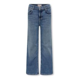 Kids Only M&auml;dchen KIDS Only Weite Jeans &raquo;KOGMADISON BLUSH WIDE DNM CRO37 NOOS&laquo; blau 152, N-Gr