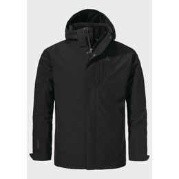 Sch&ouml;ffel Sch&ouml;ffel Herren Doppeljacke &raquo;Hiking 3in1 Jacket Style Tamina MNS&laquo; ohne Kapuze schwarz 50