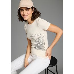 Kangaroos Damen Kangaroos T-Shirt im Basic-Look mit Print 32/34