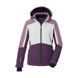 Killtec Damen Skijacke &raquo;KSW 28 WMN SKI JCKT&laquo; Wasserdichte Skijacke mit Colourblock-Design und praktischen Taschen 40