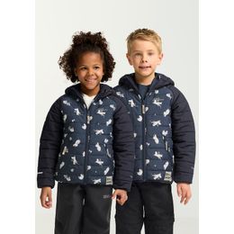 Jack Wolfskin M&auml;dchen Outdoorjacke &raquo;MOOMIN INS JACKET K&laquo; mit Kapuze blau 140