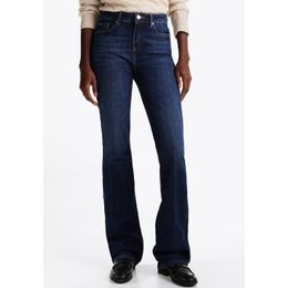 Tommy Hilfiger Damen Bootcut-Jeans &raquo;BOOTCUT RW PATY&laquo; mit Logo-Badge blau 24, L&auml;nge 28