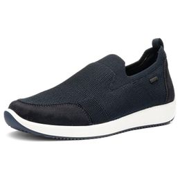 Ara Damen Slip-On Sneaker &raquo;LISSABON&laquo; Slipper, Sneaker in Komfortweite G (= weit) blau 5,5 (38,5)