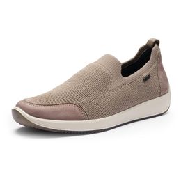 Ara Damen Slip-On Sneaker &raquo;LISSABON&laquo; Slipper, Sneaker in Komfortweite G (= weit) beige 3,5 (36)