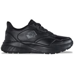 Lotto Herren Lotto Sneaker - in monochromer Farbgebung schwarz 44