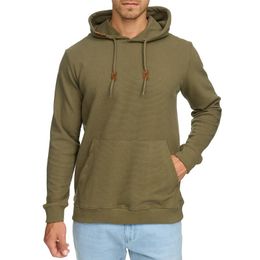 INDICODE Herren Kapuzensweatshirt &raquo;INSalupe Hoodie&laquo; gr&uuml;n M
