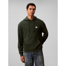 Calvin Klein Jeans Herren Kapuzensweatshirt &raquo;400GSM TERRY BADGE HOODIE&laquo;, Mit Rundhalsausschnitt S