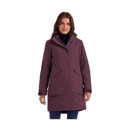 Killtec Damen Parka &raquo;Damen Funktionsparka&laquo; Wasserdichter, atmungsaktiver Damenparka mit abnehmbarer Kapuze lila 38