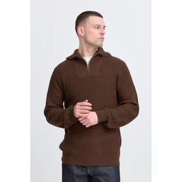 Blend Herren Stehkragenpullover &raquo;BHDENO HALFZIPP&laquo; braun XXL