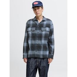 Jack & Jones Jack & Jones Herren Langarmhemd &raquo;JJECHARGE OVERSHIRT LS NOOS&laquo; S, N-Gr