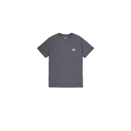 Alpha Industries Damen T-Shirt &raquo;Basic T-Shirt SL&laquo; grau XXL