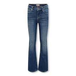 Kids Only M&auml;dchen KIDS Only Bootcut-Jeans &raquo;KOGBLUSH FLARED DNM REA1319 NOOS&laquo; blau 146, N-Gr