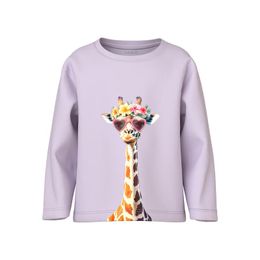 name it M&auml;dchen Langarmshirt &raquo;NMFVOTEA LS NREG TOP&laquo; mit tollen Tiermotiven 98