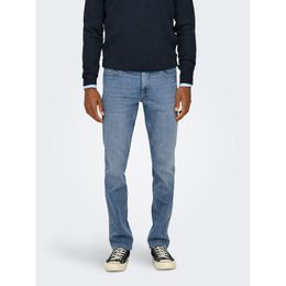 Only & Sons Only & Sons Herren ONLY & SONS &raquo;ONSLOOM SLIM LBD 8263 AZG DNM NOOS&laquo; blau 28, L&auml;nge 32