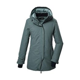Killtec Damen Parka &raquo;KOW 93 WMN PKR&laquo; Wasser- und winddichter Damenparka, atmungsaktiv, recyceltes Material blau 46