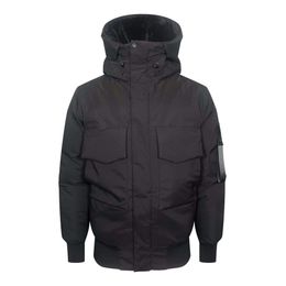 SikSilk Parka Parka in Black | Gr.: M
