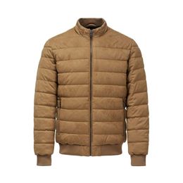 Salsa Jeans Steppjacke Suede Puffer in Medium Brown | Gr.: XL