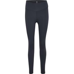 Hummel Leggings Hmlpulse Multisport Damen in EBONY | Gr.: L