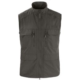 Normani Outdoor Sports Herren Outdoor Weste Deer in Anthrazit | Gr.: M