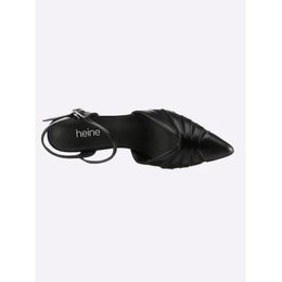 Heine Riemchenpumps in schwarz | Gr.: 39