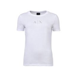 Armani Exchange T-Shirt 1er Pack in Wei&szlig; | Gr.: XL
