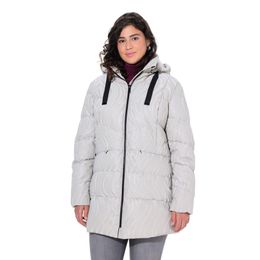 Ulla Popken Steppjacke in offwhite | Gr.: 46-48