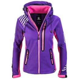 Rock Creek Jacke in Violett | Gr.: 4XL
