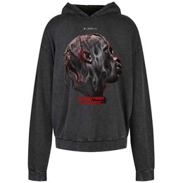 Mister Tee Sweat & Fleece - Hoody in acid black | Gr.: L