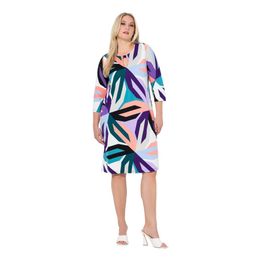 Ulla Popken Kleid in tiefes violett | Gr.: 50-52