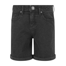 Urban Classics Jeans Shorts in black washed | Gr.: 134/140